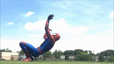 Spider Man Jumping Gif