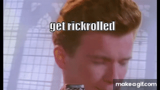 Rick Astley - Never Gonna Give You Up meme template on Make a GIF