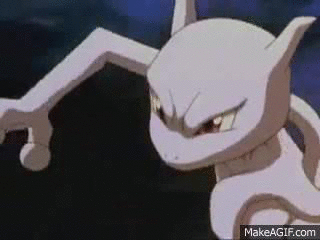Mewtwo on Make a GIF