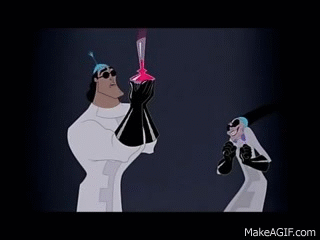 El mal: El emperador y sus Locuras / Irma y Kronk on Make a GIF