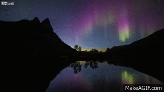 Polar Spirits (Outstanding Footage of the Northern Lights) on Make a GIF