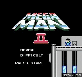 Megaman 2: Title Screen on Make a GIF