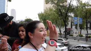 waving like in a parade on Make a GIF