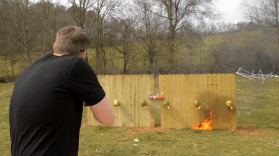 DP-12 Double Barreled Pump Shotgun on Make a GIF