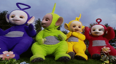Teletubbies Magical Event: The Lion and the Bear - Clip on Make a GIF