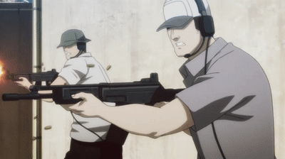 Knife to a gunfight on Make a GIF