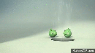 Funny Bad Piggies on Make a GIF