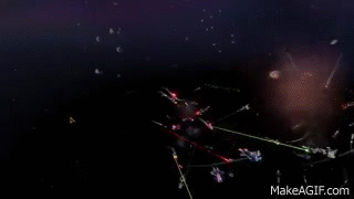 Blacktron Standard Frigates on Make a GIF