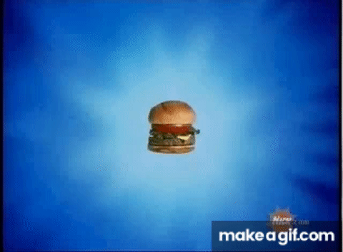 preparing the krabby patty on Make a GIF