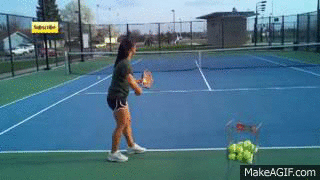 KICK SERVE 1 on Make a GIF