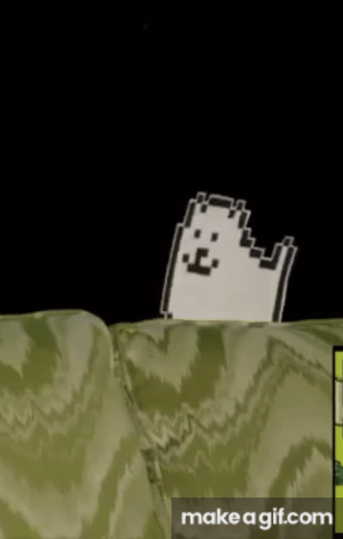 toby fox on Make a GIF