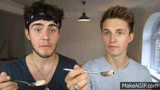 The Food Pong Challenge! on Make a GIF