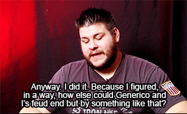 Mithen's Wrestling Gifs — Jim Cornette said “You guys have a [Loser ...