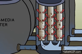 How Seawater Desalination Works on Make a GIF