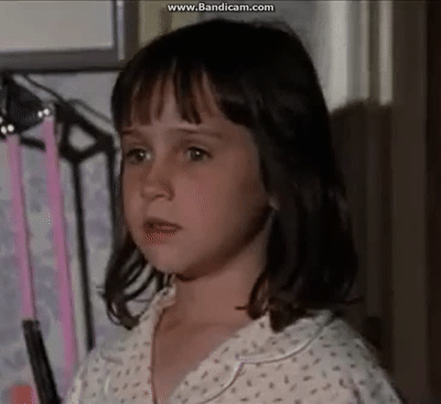 Matilda panic face on Make a GIF