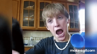 Logan Paul phone call pranks with blow horn on Make a GIF