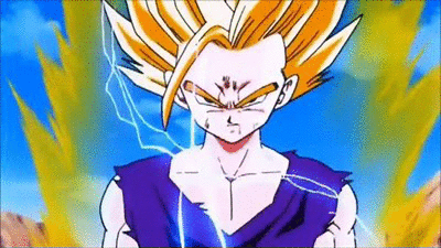 Gohan's rage :D on Make a GIF