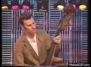 Mark Kermode plays Skiffle on Make a GIF