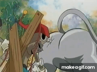 Digimon - MetalEtemon's Fart Attack (English) on Make a GIF