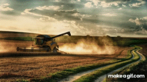 A Guide To Combine Harvester Parts And How They Work on Make a GIF