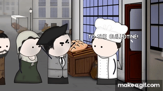 To the Guillotine! on Make a GIF