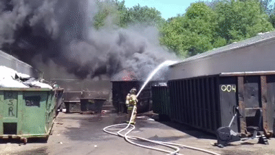 Toms River Dumpster Fire on Make a GIF