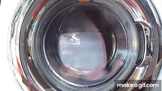 Washing Machine LG 11 Kg - Washing Towels - FULL CYCLE 2h on Make a GIF