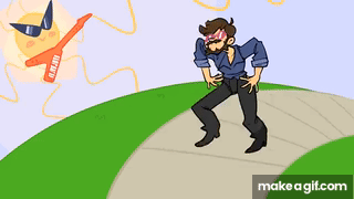 walkin' on Make a GIF