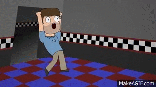 5 AM at Freddy's on Make a GIF