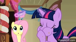 Twilight Sparkle - (spit tea) on Make a GIF