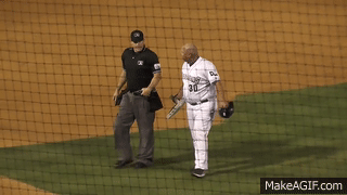 Missions Manager Phillip Wellman Gets Ejected by Umpires on Make a GIF