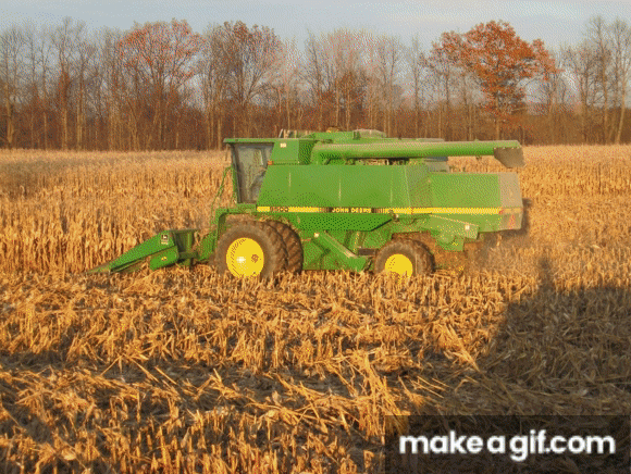John Deere 9500 Combine Corn Settings A Popular Combine Harvester On Make A