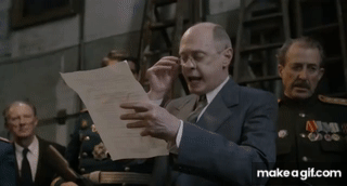 The Death of Stalin - Beria Trial and Execution on Make a GIF