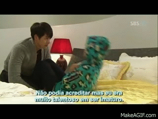 Secret Garden - Kim Joo Won & Gil Ra Im Kiss on Make a GIF