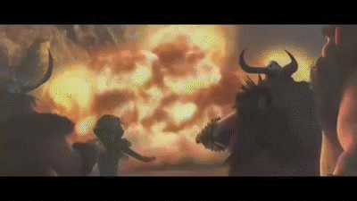 How to Train Your Dragon - Toothless Vs Red Death Battle Full [HD] on ...