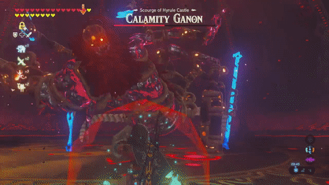 Zelda Breath of the Wild: Ganon Final Boss Fight on Make a GIF