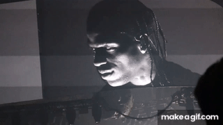 Travis Scott Smile on Make a GIF