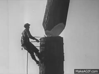 Redwood Forests - Lumber Felling & Milling 1940's on Make a GIF