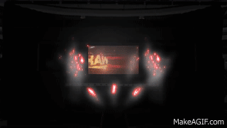 WWE RAW 2016/2017 Opening Pyro Animation + Seth Rollins Entrance on ...