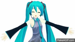 [Hatsune Miku Anime PV] Viva Happy "ビバハピ" feat. 初音ミク on Make a GIF