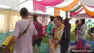 Hare Krishna Dancing Ecstacy at Green Gathering 2013 with Mahavishnu ...