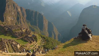Beautiful Footage: Hiking to Machu Picchu on Make a GIF