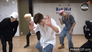 [BANGTAN BOMB] 방탄소년단 '뱁새' Dance Practice (흥 ver.) on Make a GIF