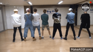 [BANGTAN BOMB] 방탄소년단 '뱁새' Dance Practice (흥 ver.) on Make a GIF