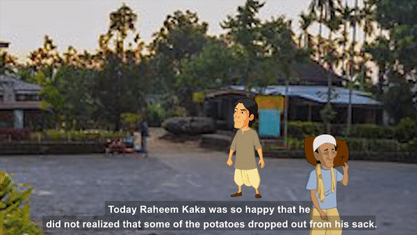 Eidi Of Honesty | English Cartoon For Children | Moral Stories ...