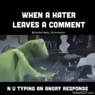 Kermit The Frog Angry Typing Gif