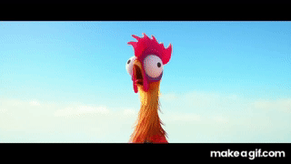 Screaming Chicken on Make a GIF