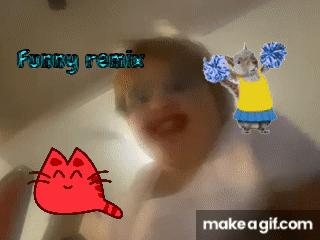 Funny remix on Make a GIF