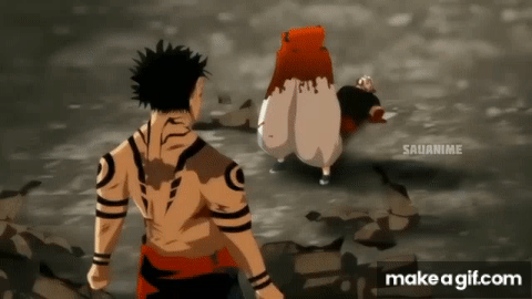 Gojo cut in half animated | jujutsu kaisen Chapter 236 on Make a GIF