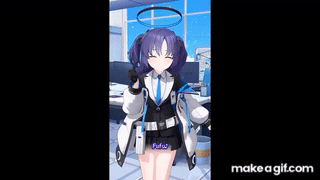 Blue Archive (JP) [Sensei, May I Have a Moment of Your Time?] E01 (Translated) on Make a GIF